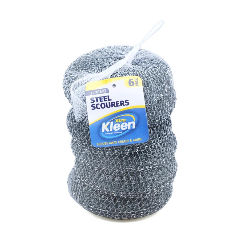 Jumbo Steel Scourer 6PK * 24Crtn – Shayona Distributors