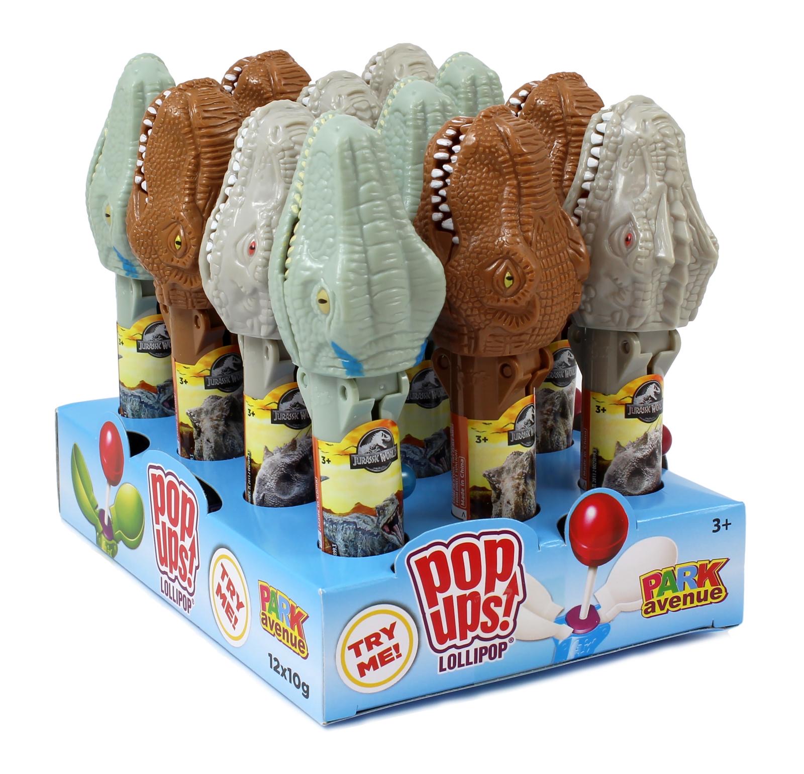 Jurassic Dinosaur Pop Ups 10gm 12pk – Shayona Distributors